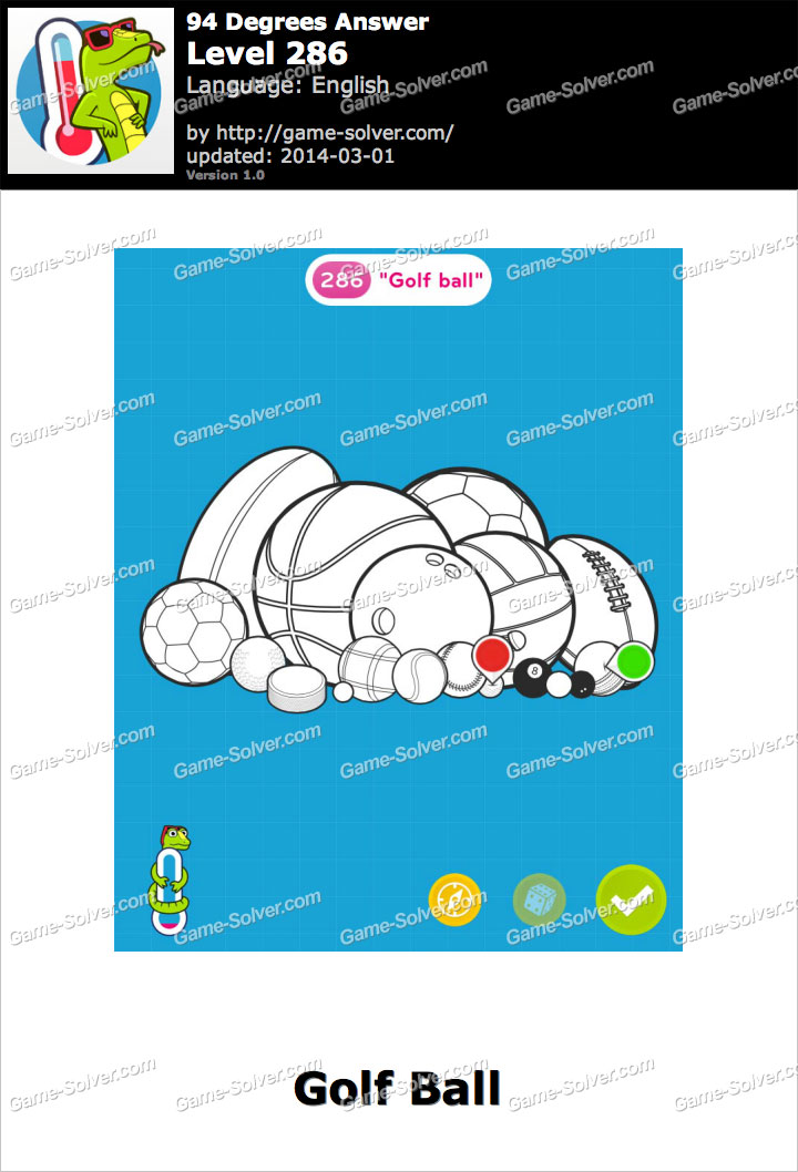 94 Degrees Level 286 • Game Solver