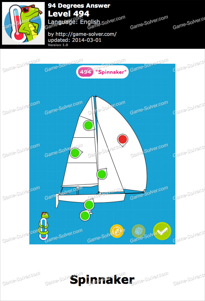 94 Degrees Level 494 • Game Solver