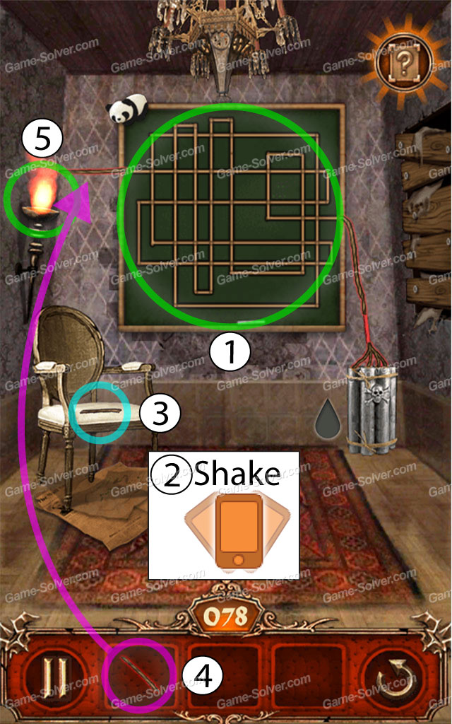 Escape Action Level 78 • Game Solver