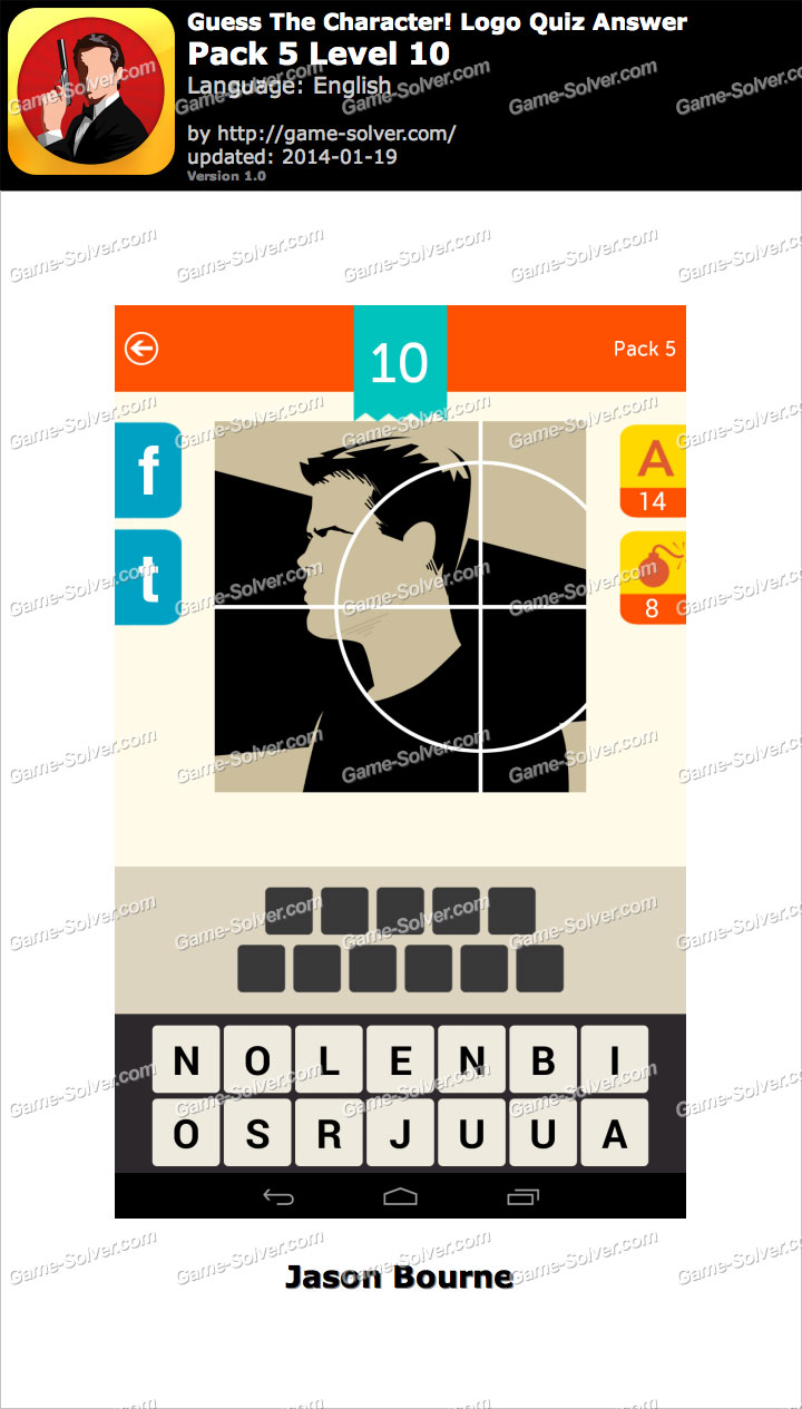 Guess The Character Logo Quiz Pack 5 Level 10 • Game Solver
