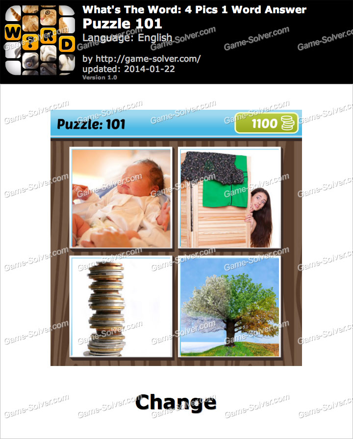 What's The Word Puzzle 101 • Game Solver
