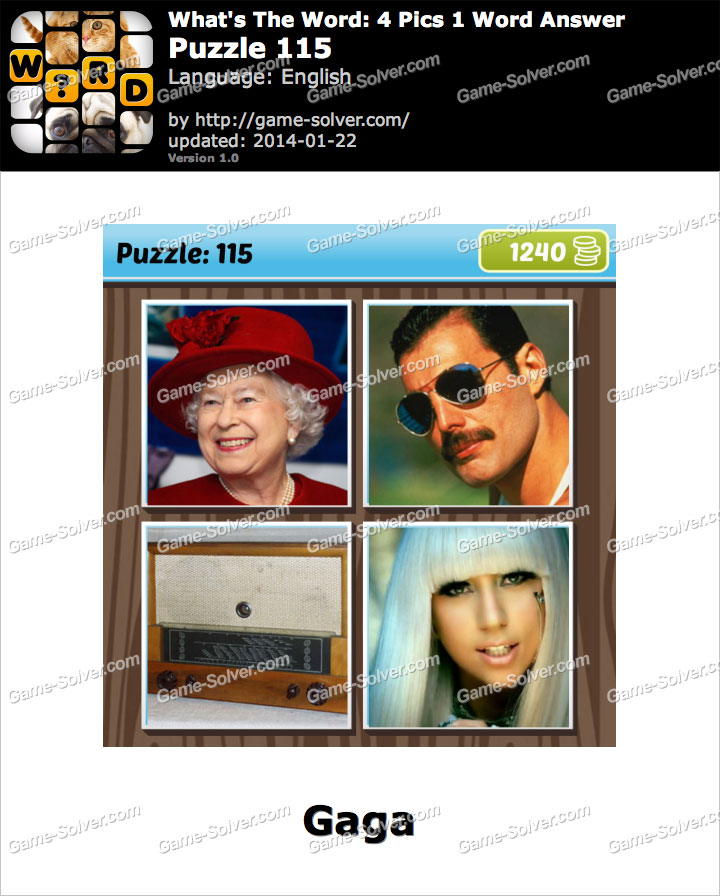 What's The Word Puzzle 115 • Game Solver