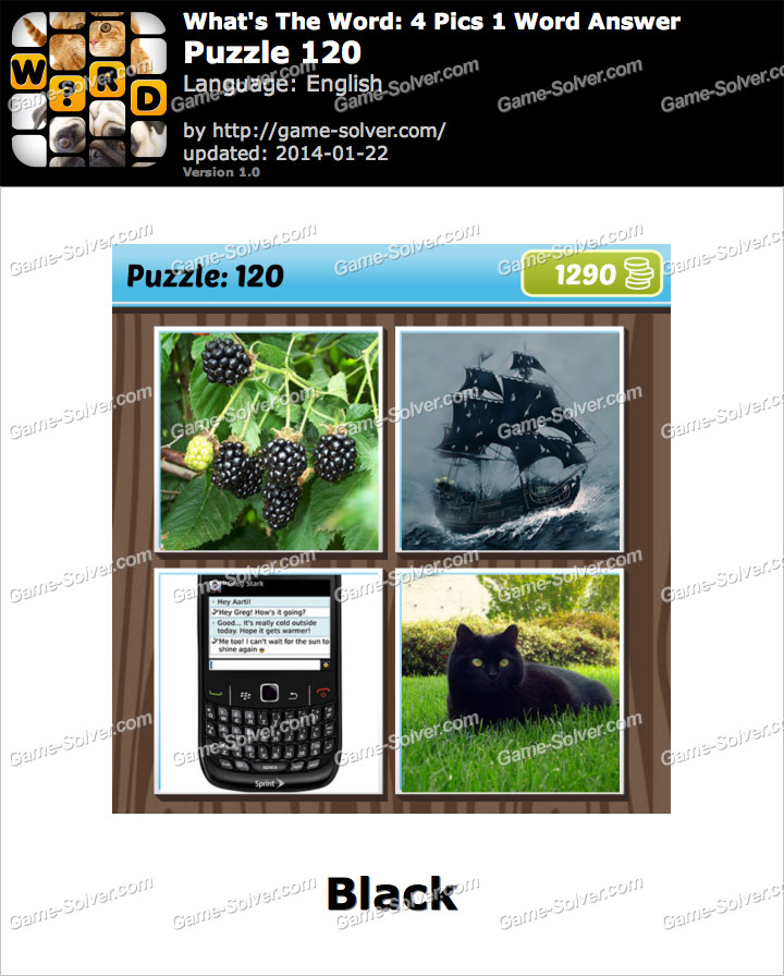 What's The Word Puzzle 120 • Game Solver