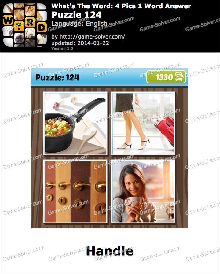 What's The Word Puzzle 124 • Game Solver