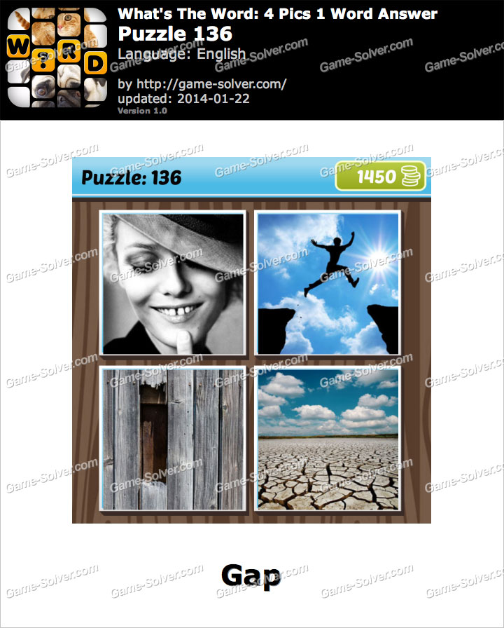 What's The Word Puzzle 136 • Game Solver