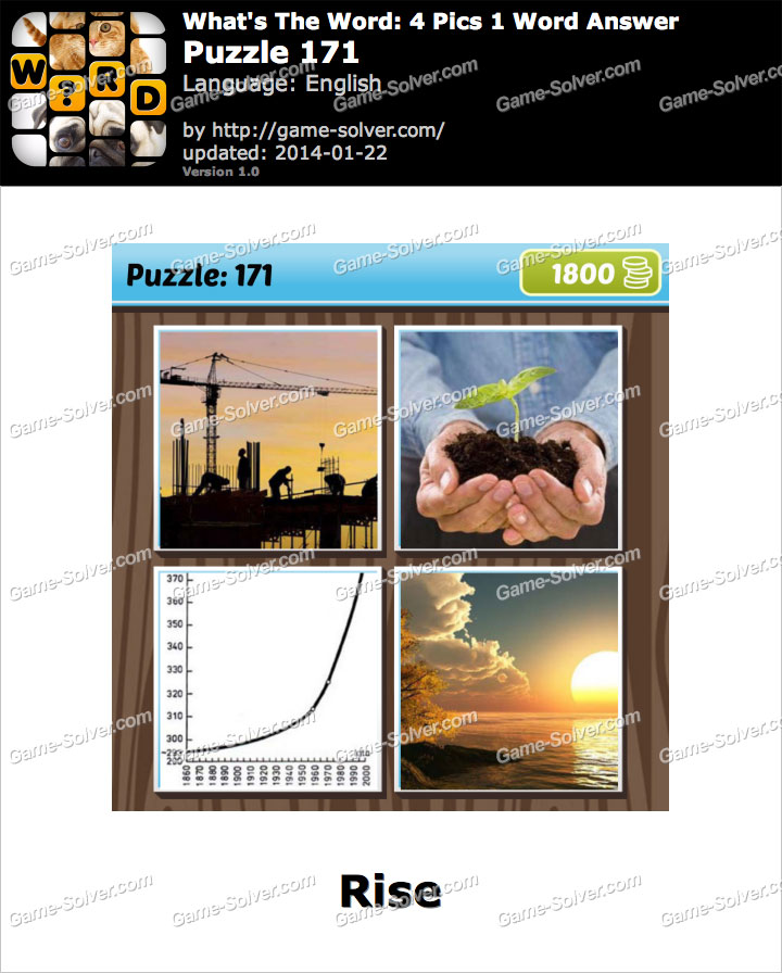 What's The Word Puzzle 171 • Game Solver