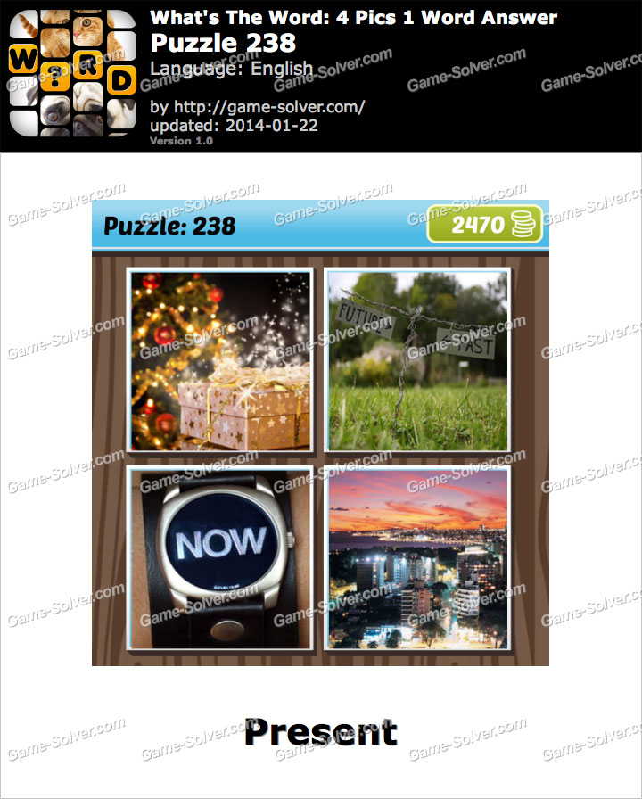 What's The Word Puzzle 238 • Game Solver