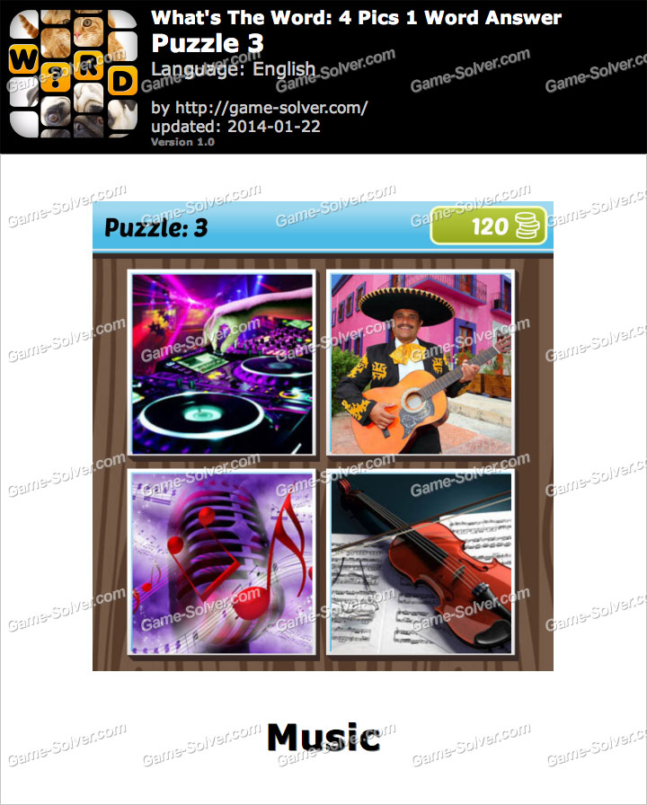 What's The Word Puzzle 3 • Game Solver