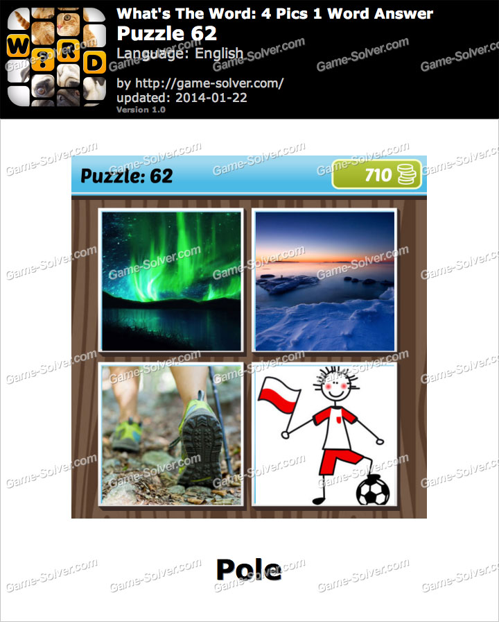 What's The Word Puzzle 62 • Game Solver