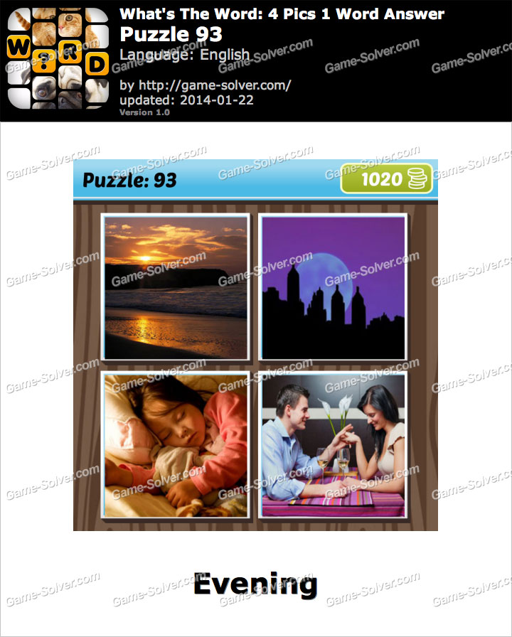 What's The Word Puzzle 93 • Game Solver