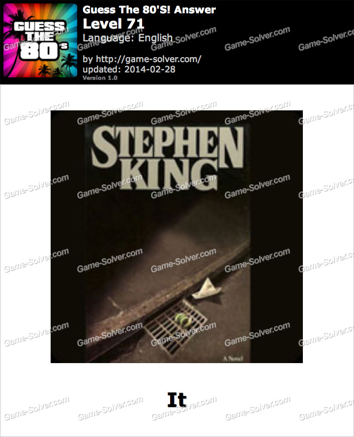 Guess the 80s Level 71 • Game Solver