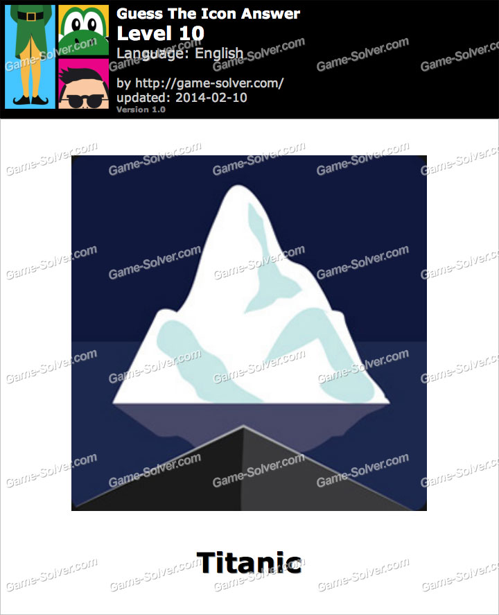 Guess The Icon 10 • Game Solver