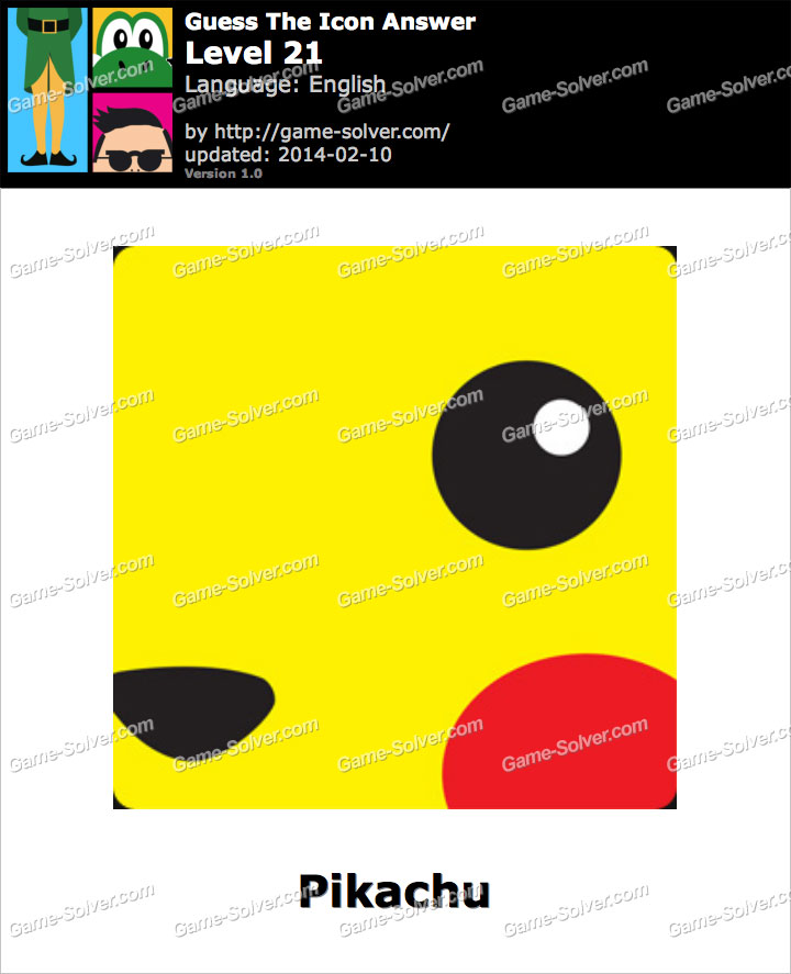 Guess The Icon 21 • Game Solver