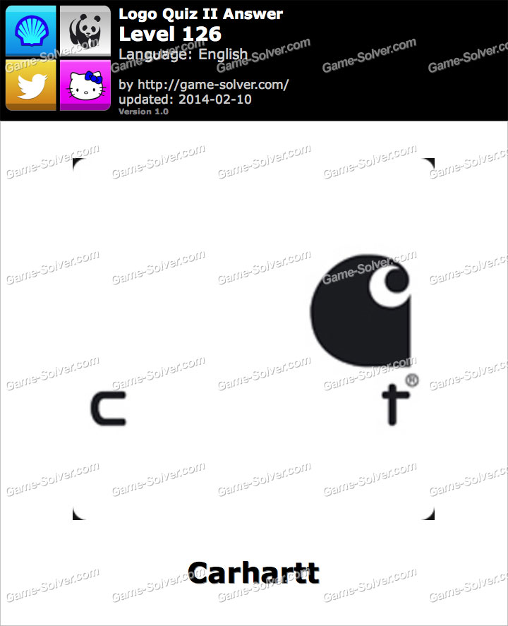 Logo Quiz II Level 126 • Game Solver