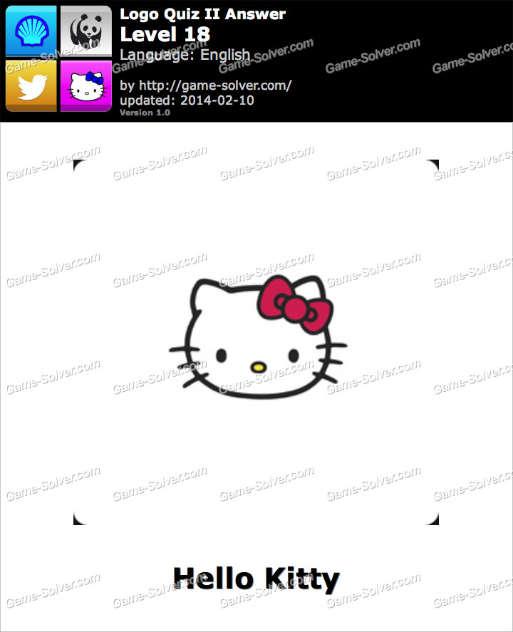 Logo Quiz II Level 18 • Game Solver