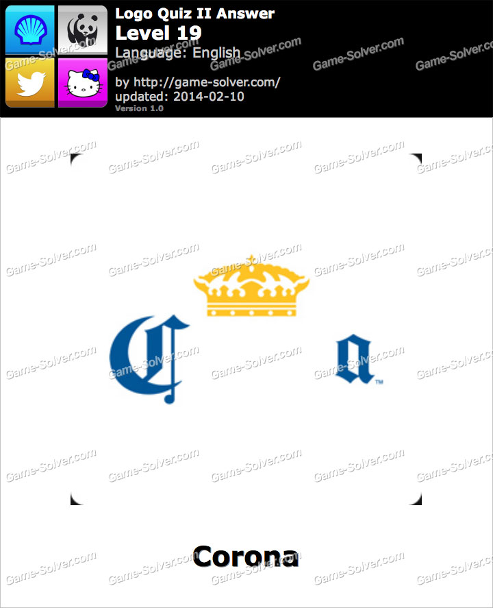 Logo Quiz II Level 19 • Game Solver