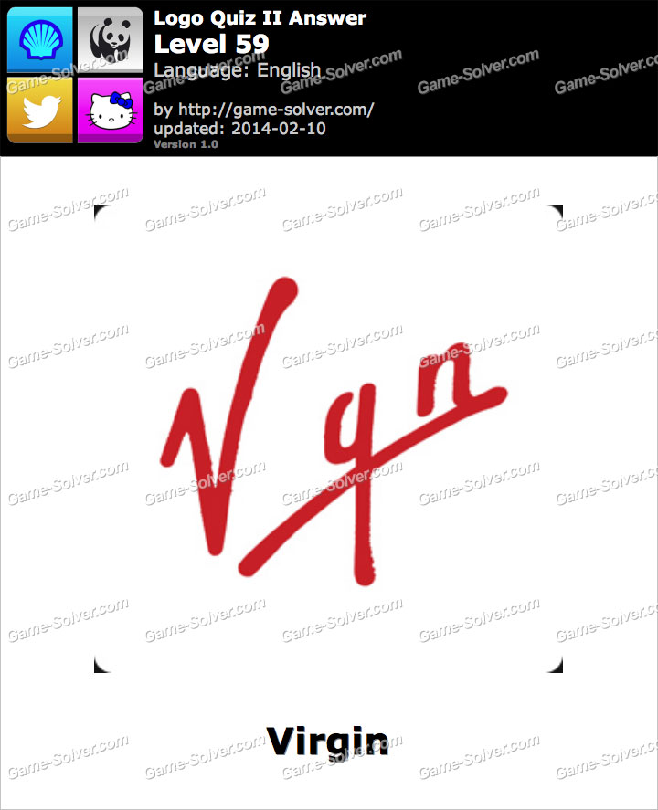 Logo Quiz II Level 59 • Game Solver