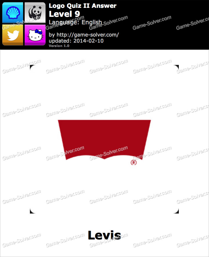 Logo Quiz II Level 9 • Game Solver