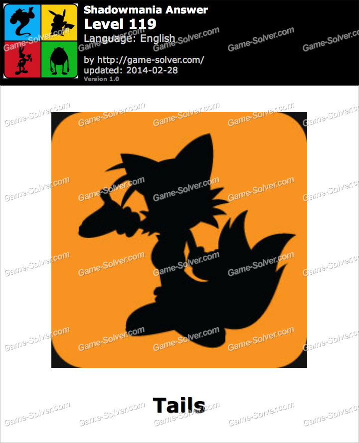 Shadowmania 119 • Game Solver