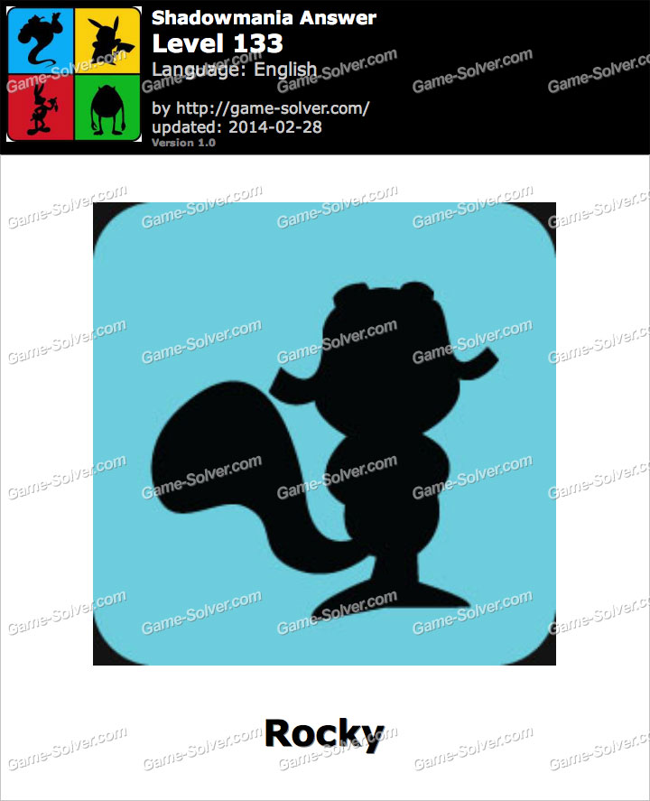 Shadowmania 133 • Game Solver