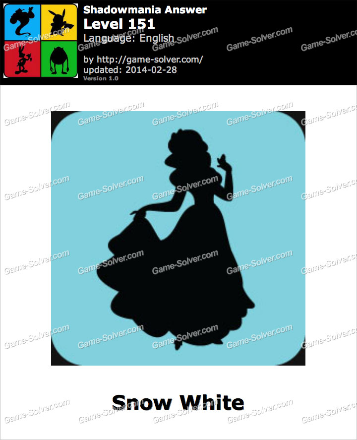 Shadowmania 151 • Game Solver