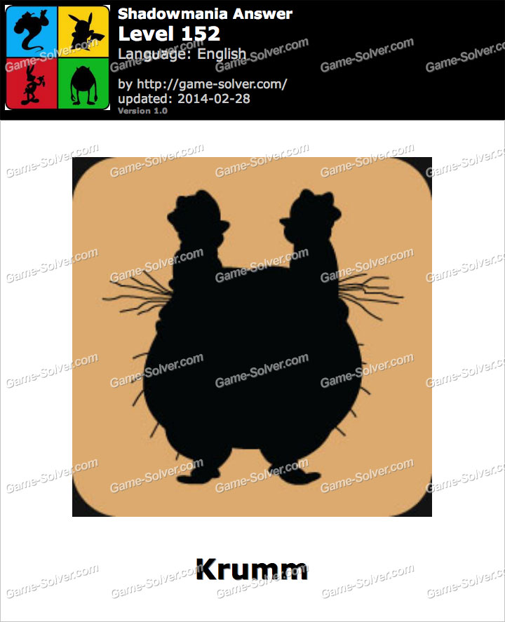 Shadowmania 152 • Game Solver