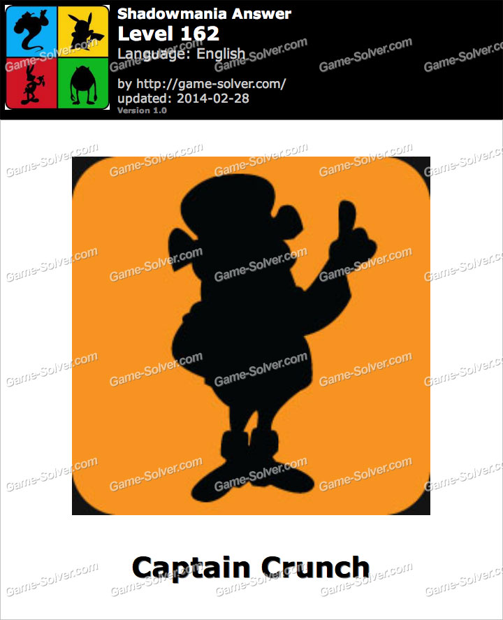 Shadowmania 162 • Game Solver