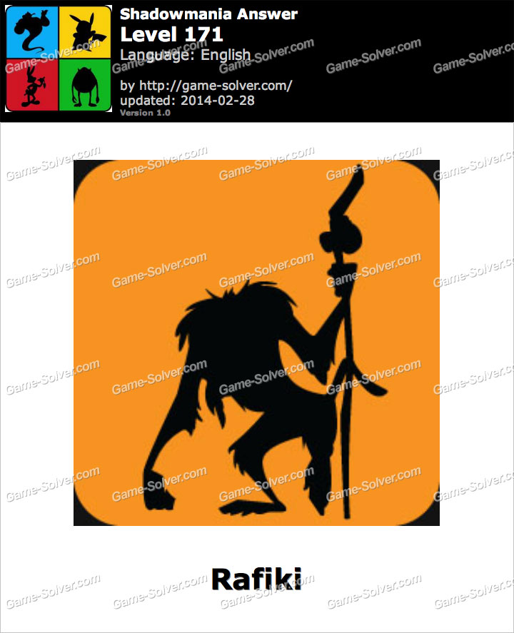 Shadowmania 171 • Game Solver