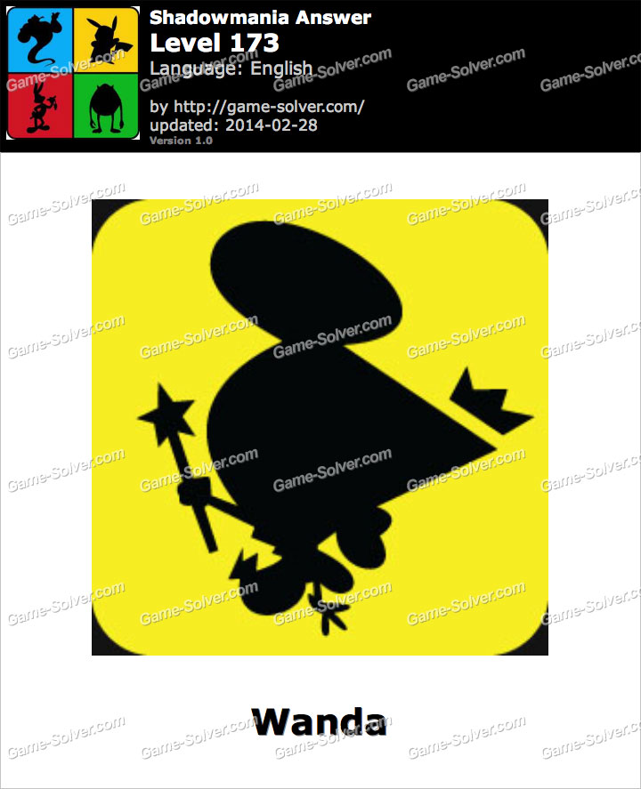 Shadowmania 173 • Game Solver