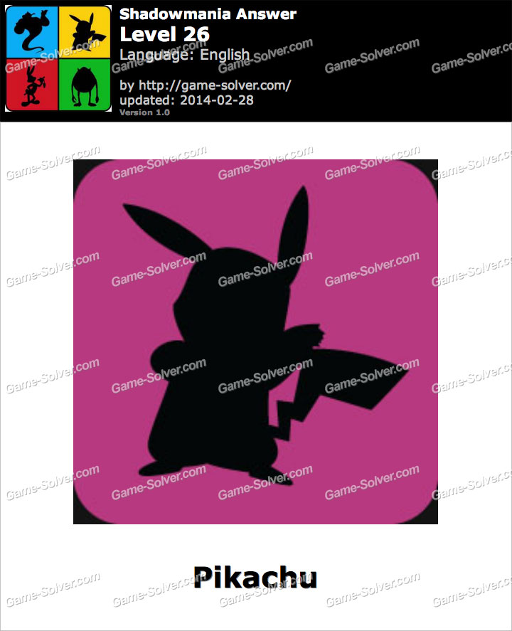 Shadowmania 26 • Game Solver