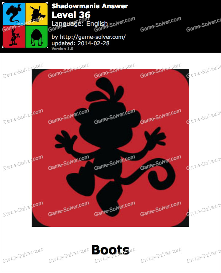 Shadowmania 36 • Game Solver