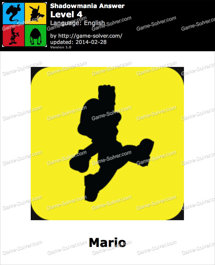 Shadowmania 4 • Game Solver