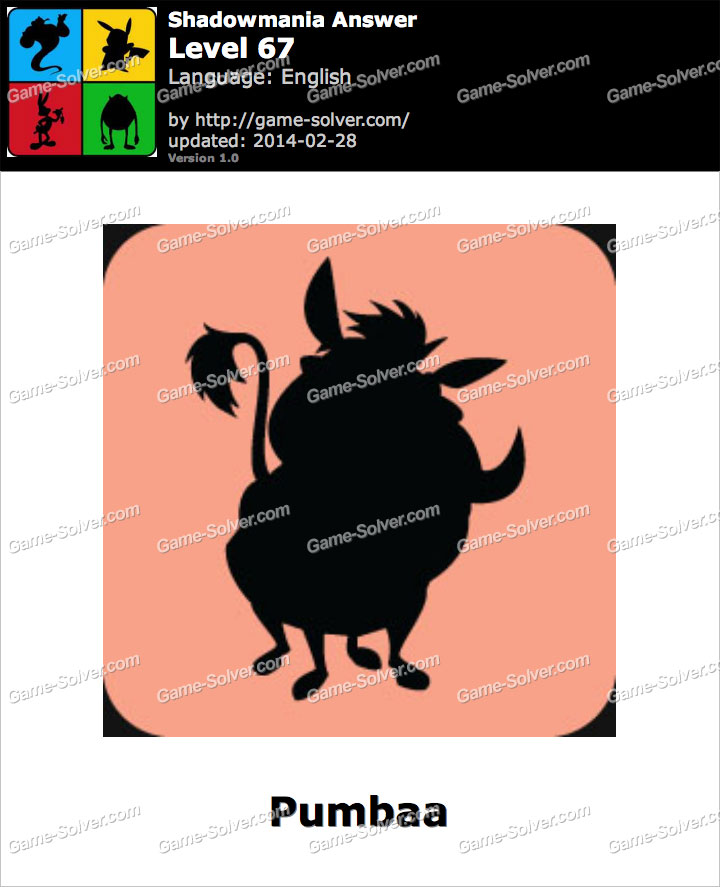 Shadowmania 67 • Game Solver