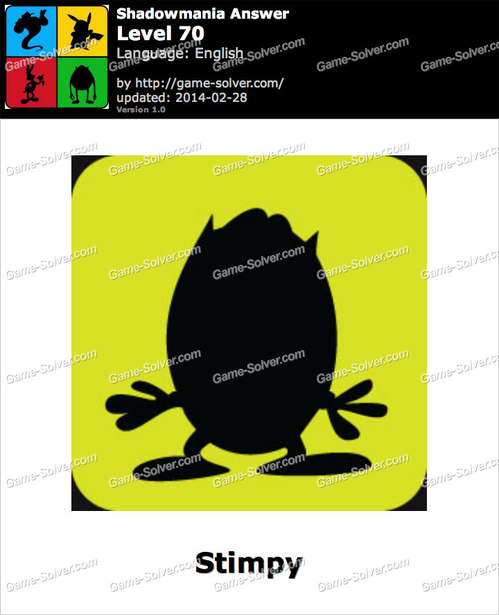 Shadowmania 70 • Game Solver