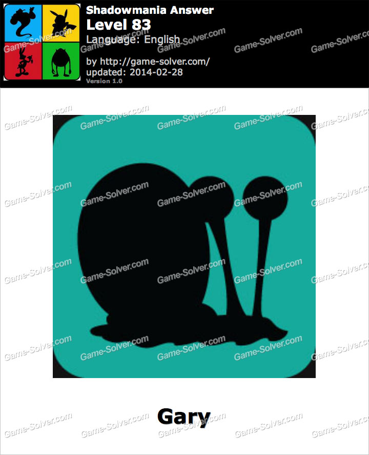 Shadowmania 83 • Game Solver