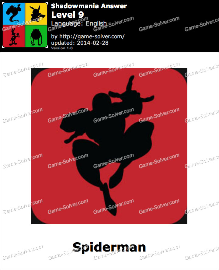 Shadowmania 9 • Game Solver