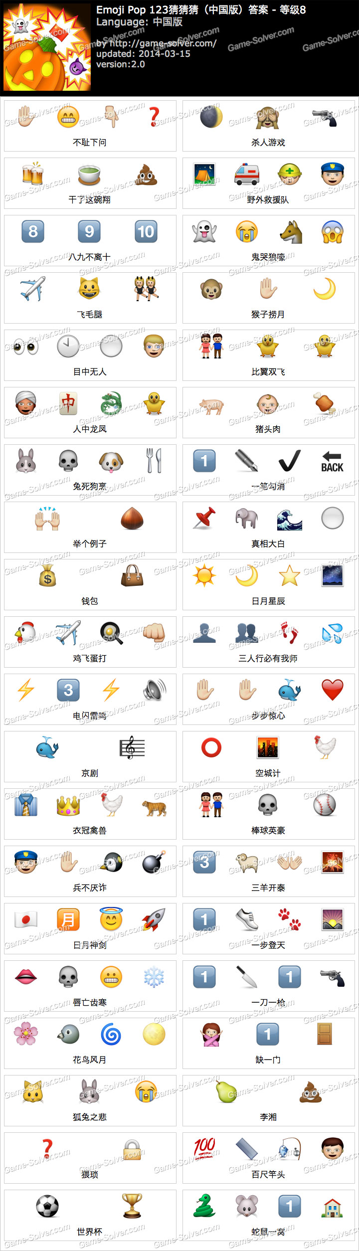 123猜猜猜中国版答案等级8 • Game Solver