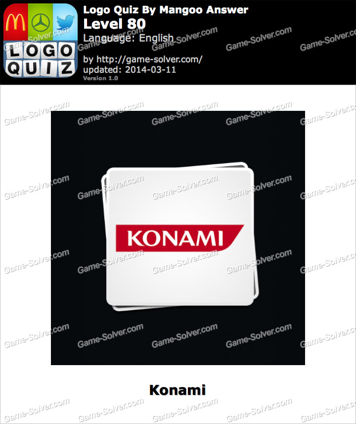 Logo Quiz Mangoo Level 80 • Game Solver