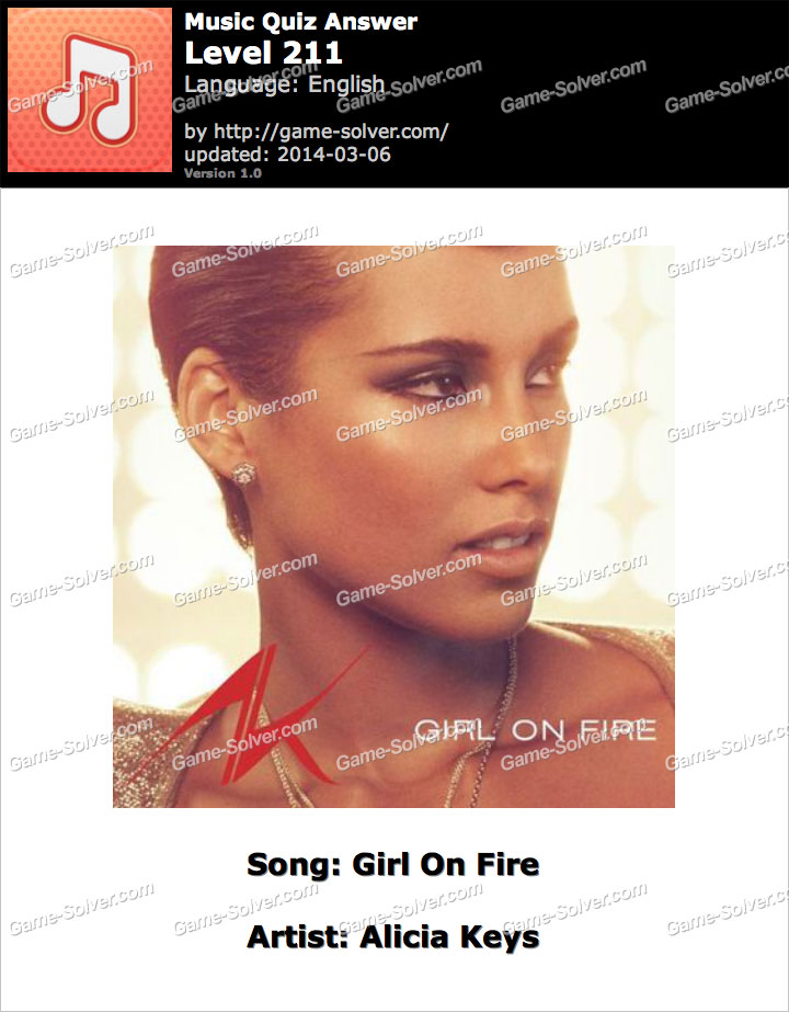 Music Quiz Level 211 • Game Solver