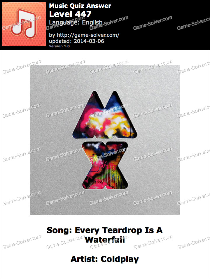 Music Quiz Level 447 • Game Solver