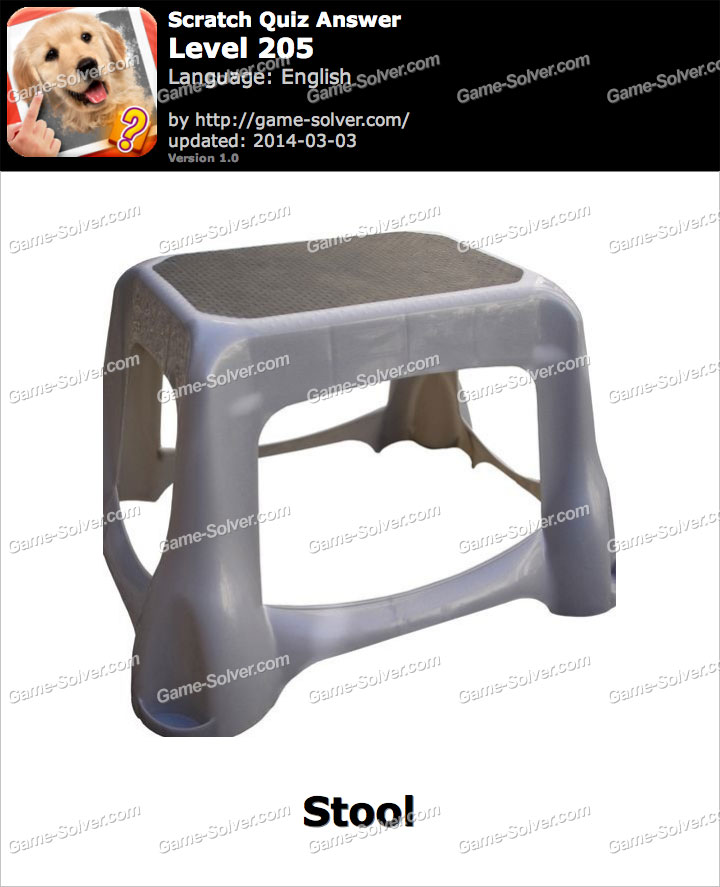 Scratch Quiz Level 205 • Game Solver