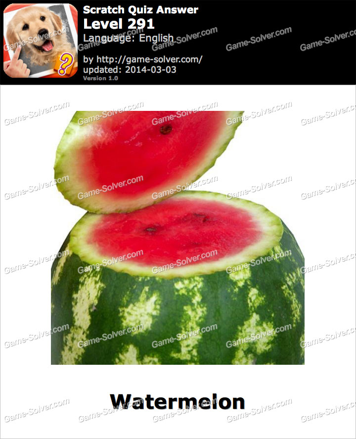 Scratch Quiz Level 291 • Game Solver