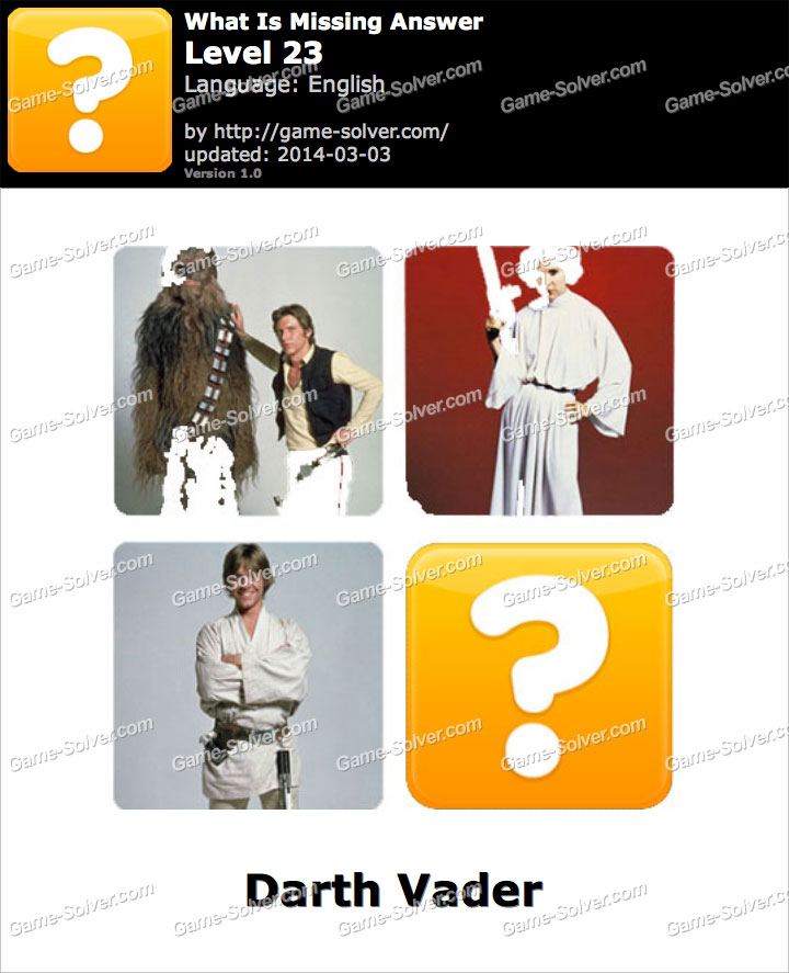 What Is Missing 23 • Game Solver