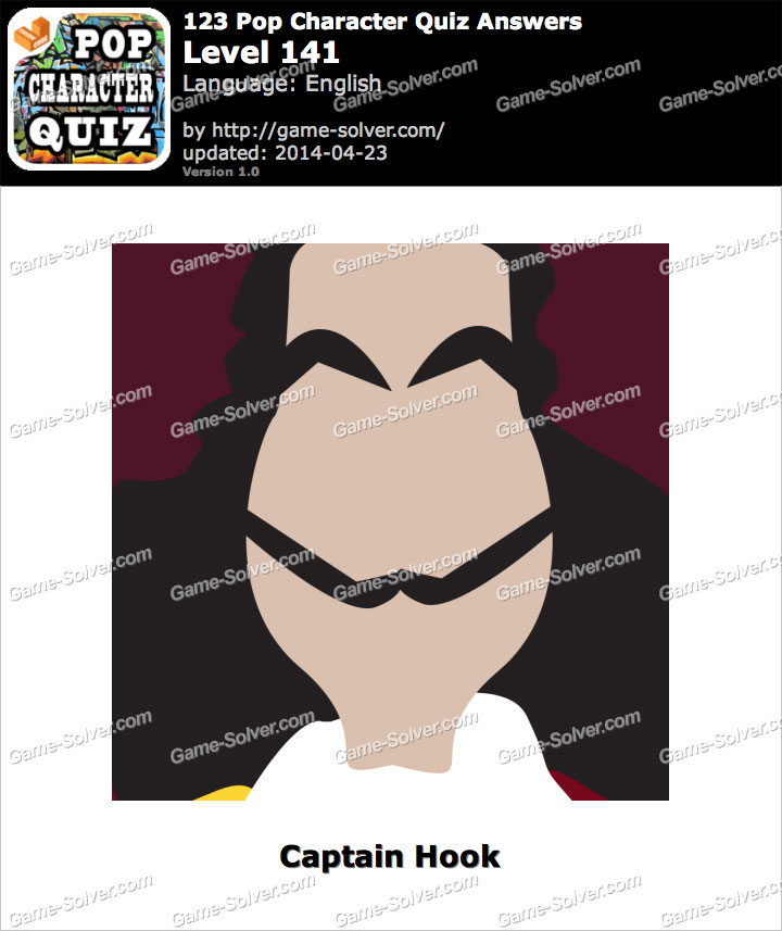 123 Pop Character Quiz Level 141 • Game Solver