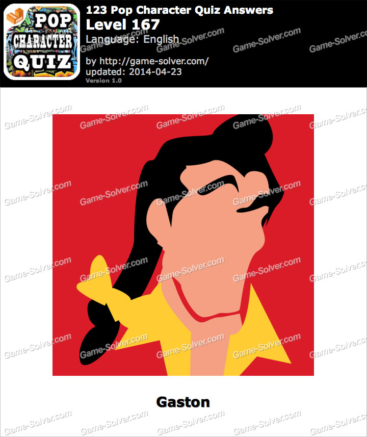123 Pop Character Quiz Level 167 • Game Solver