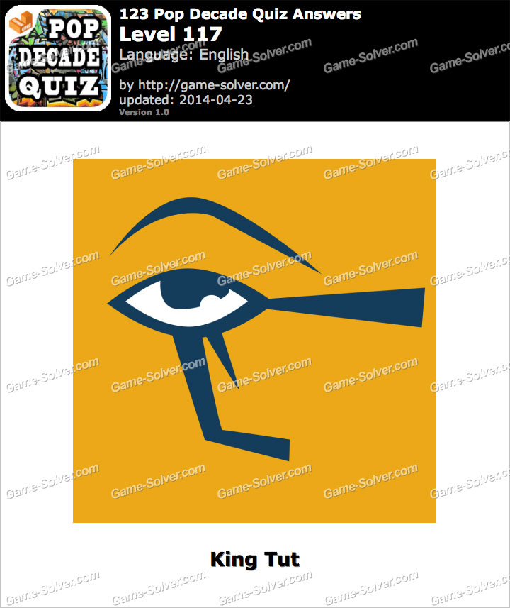 123 Pop Decade Quiz Level 117 • Game Solver