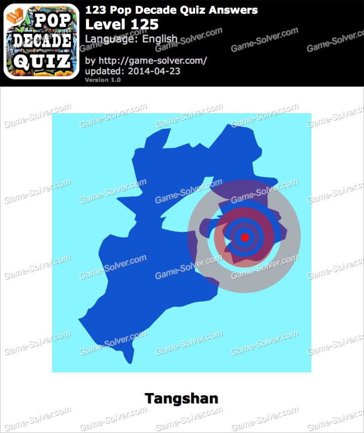 123 Pop Decade Quiz Level 125 • Game Solver