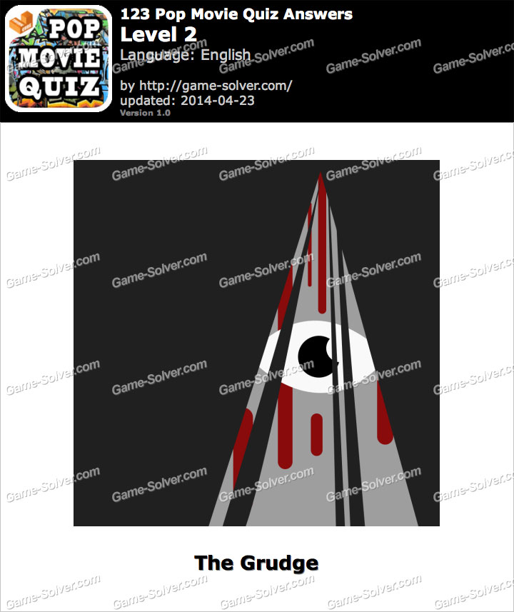 123 Pop Movie Quiz Level 2 • Game Solver
