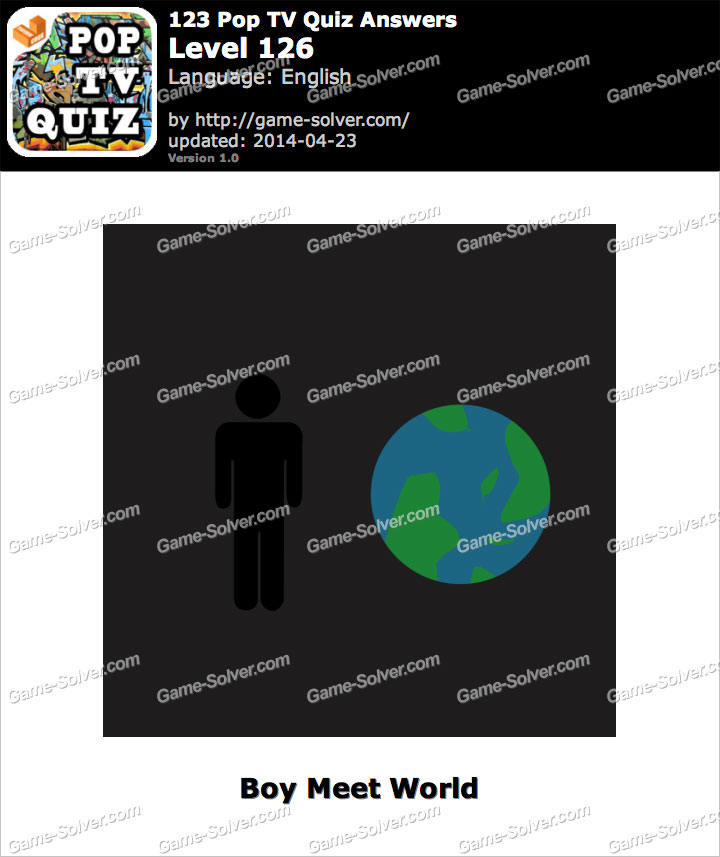 123 Pop TV Quiz Level 126 • Game Solver