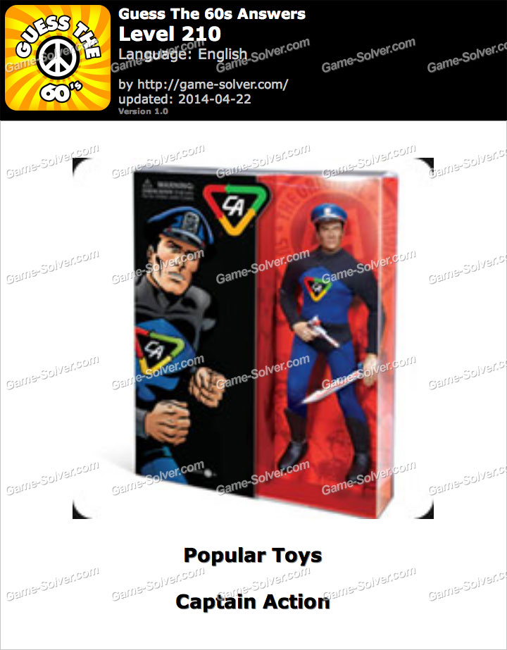 Guess the 60s Level 210 • Game Solver